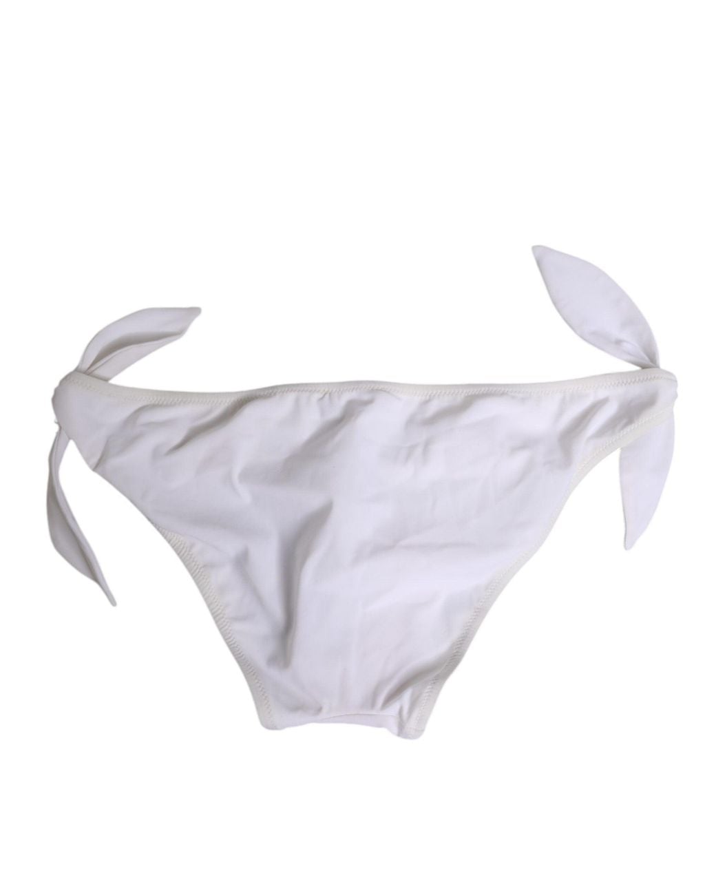 Dolce & Gabbana White Side Tie Logo Bikini Bottom Underwear | Lyst