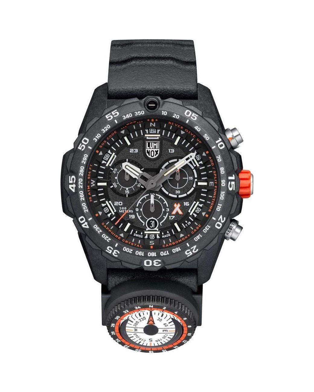 Luminox Black Rubber Watch for Men | Lyst