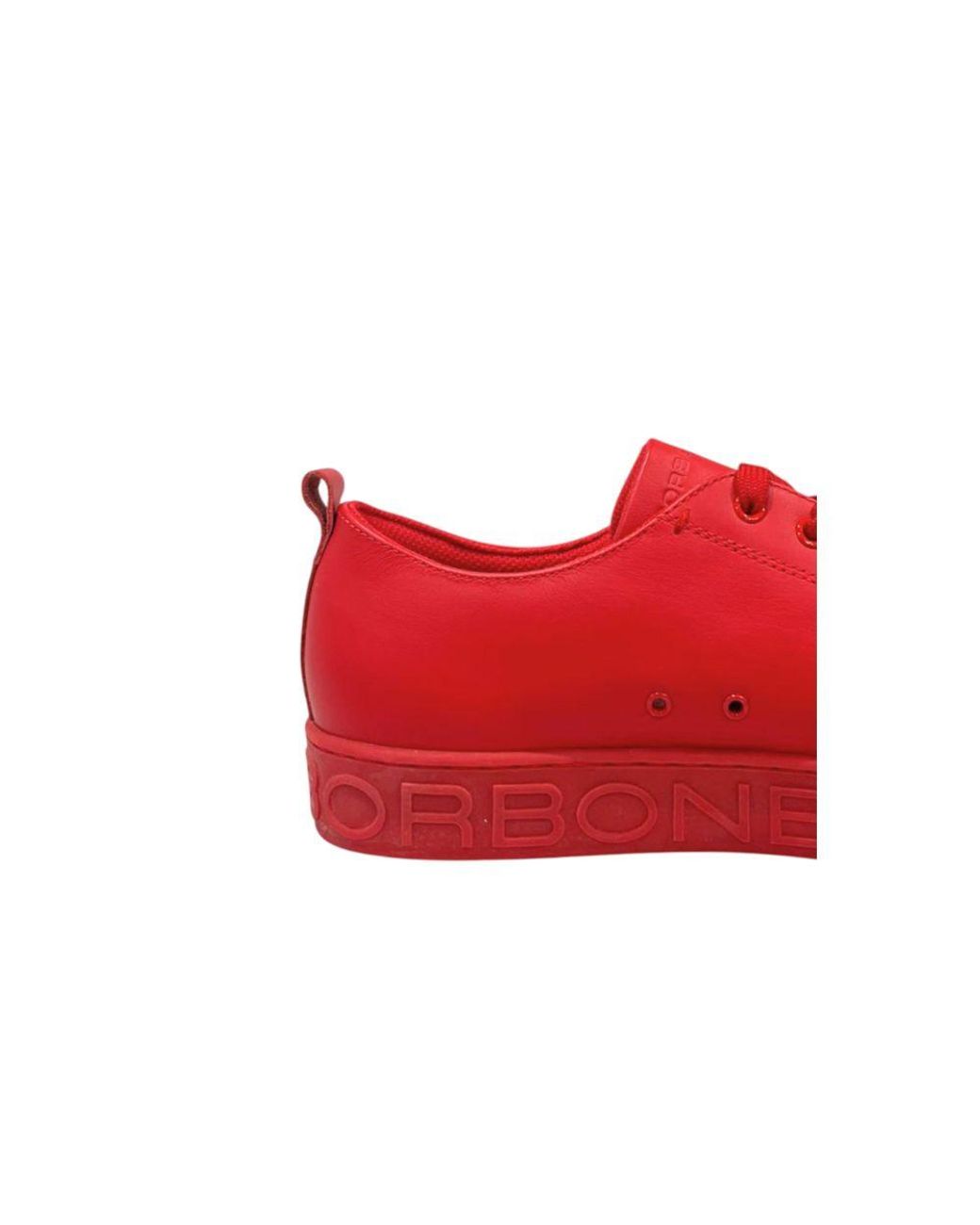 Borbonese Red Leather Men Sneaker for Men | Lyst UK