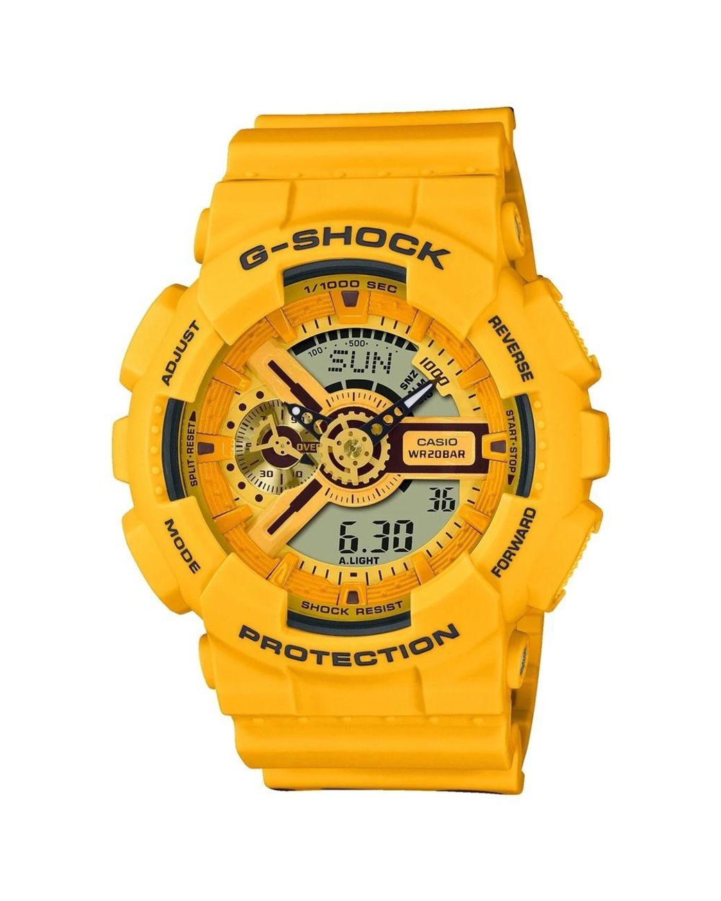 G-Shock Brown Resin Watch in Metallic for Men | Lyst UK