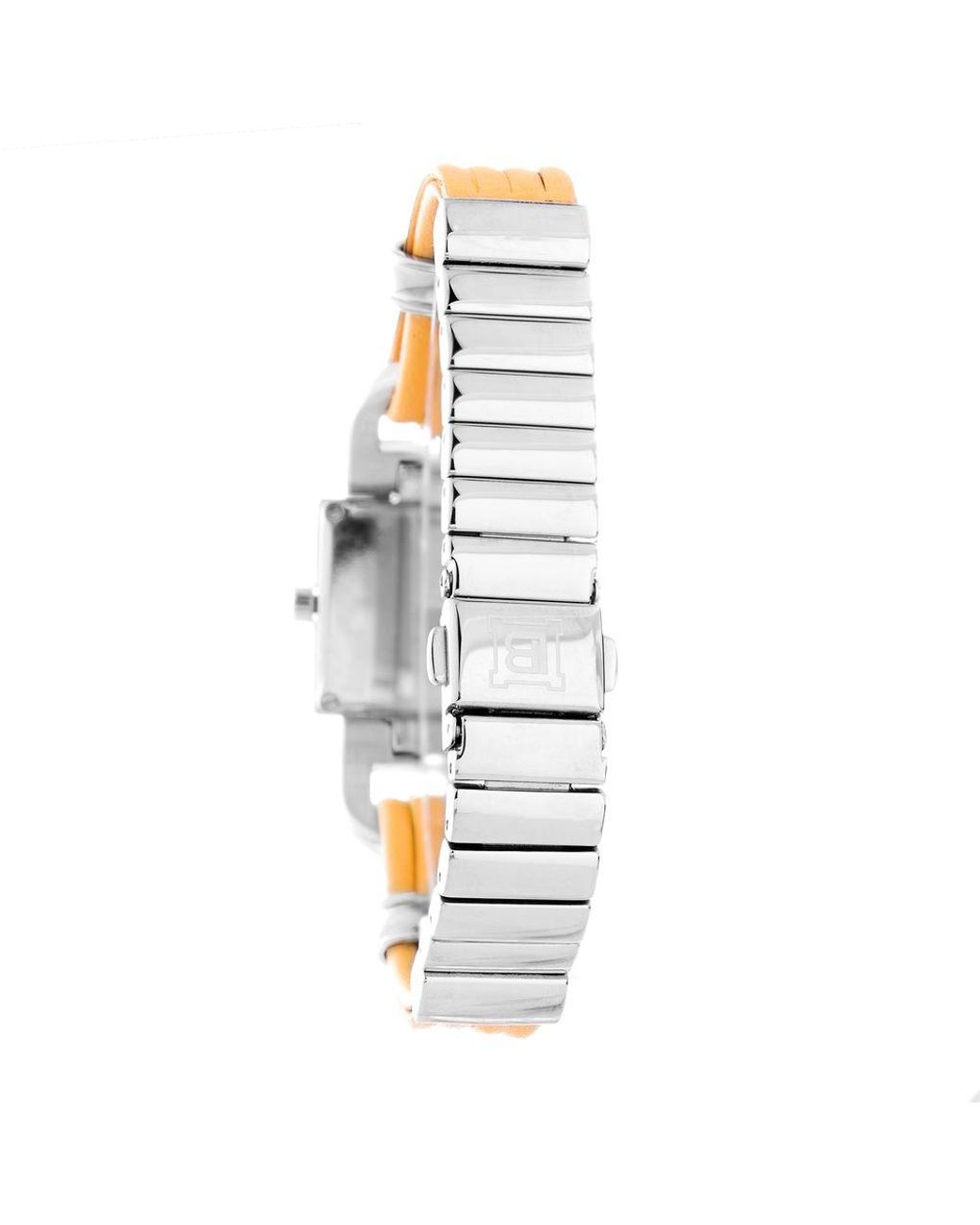 Laura Biagiotti Orange Leather Lining Dress Watch | Lyst UK