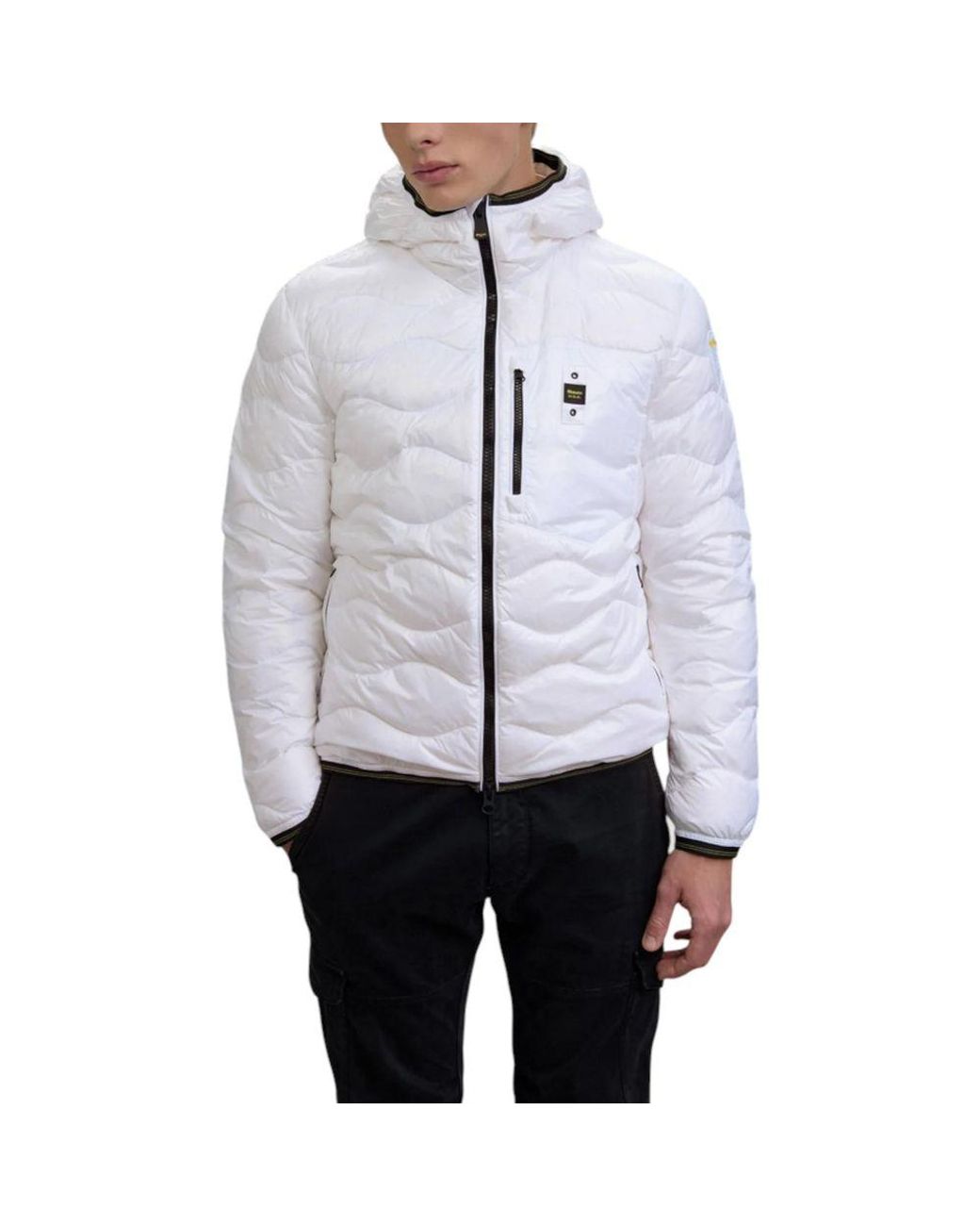 Blauer White Polyamide Full in Grey for Men | Lyst UK