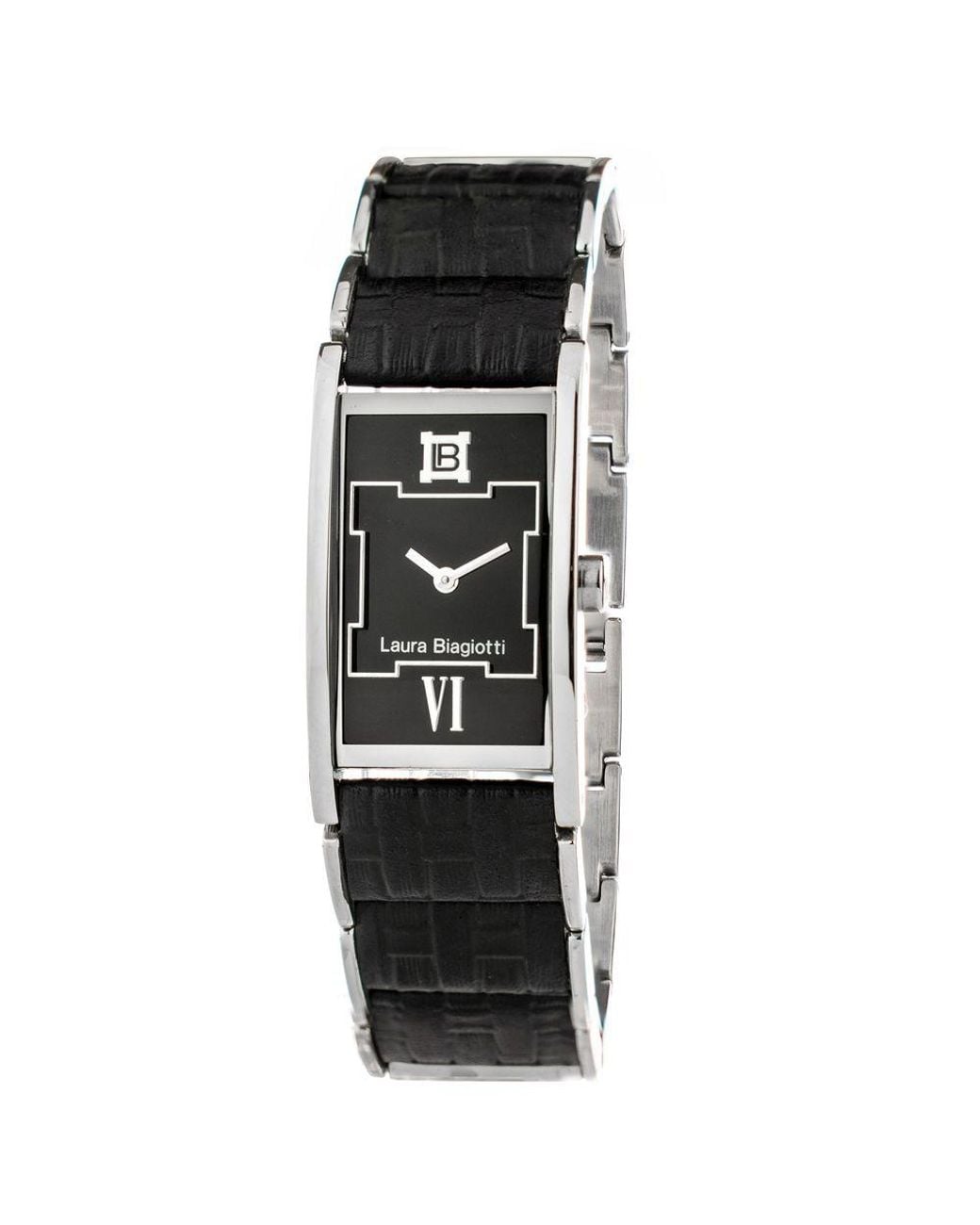 Laura Biagiotti Brown Stainless Steel Dress Watch in Black | Lyst UK