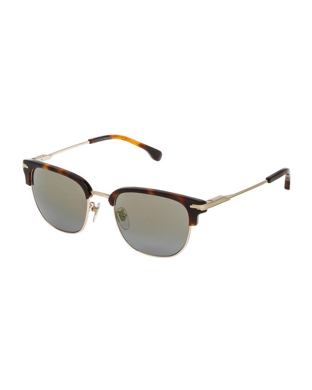 Lozza Gold Metal Sunglasses in Metallic | Lyst UK