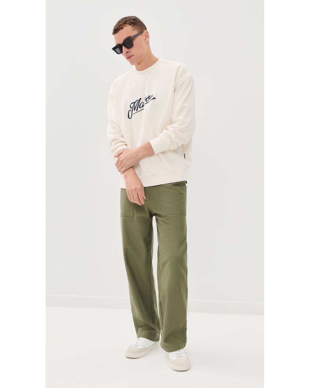Malbon Golf Braxton Pants in Green for Men | Lyst