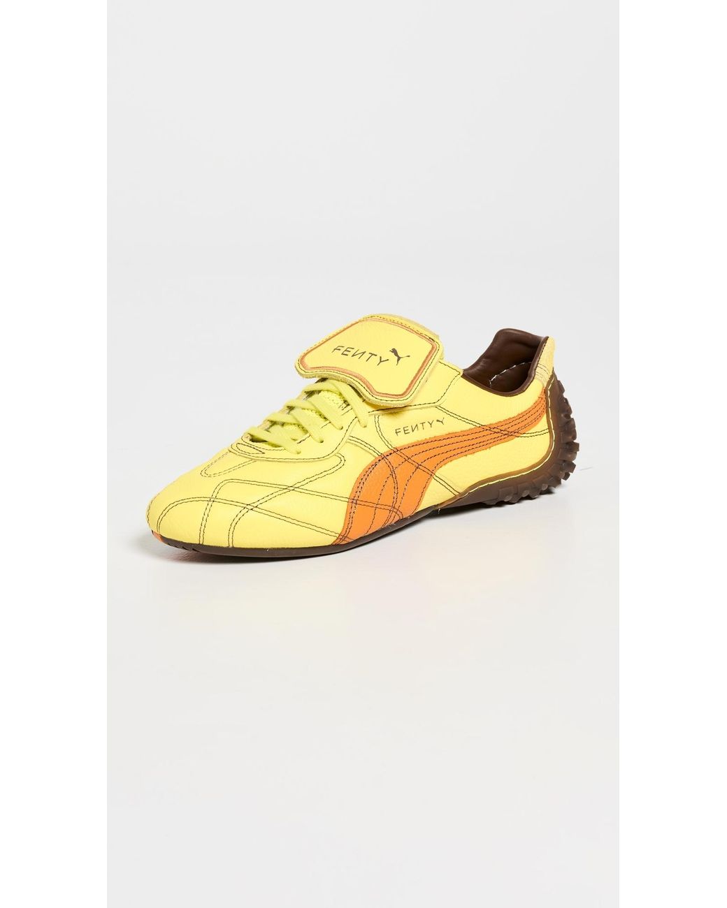 PUMA X Fenty Avanti Stitched Sneakers in Yellow | Lyst