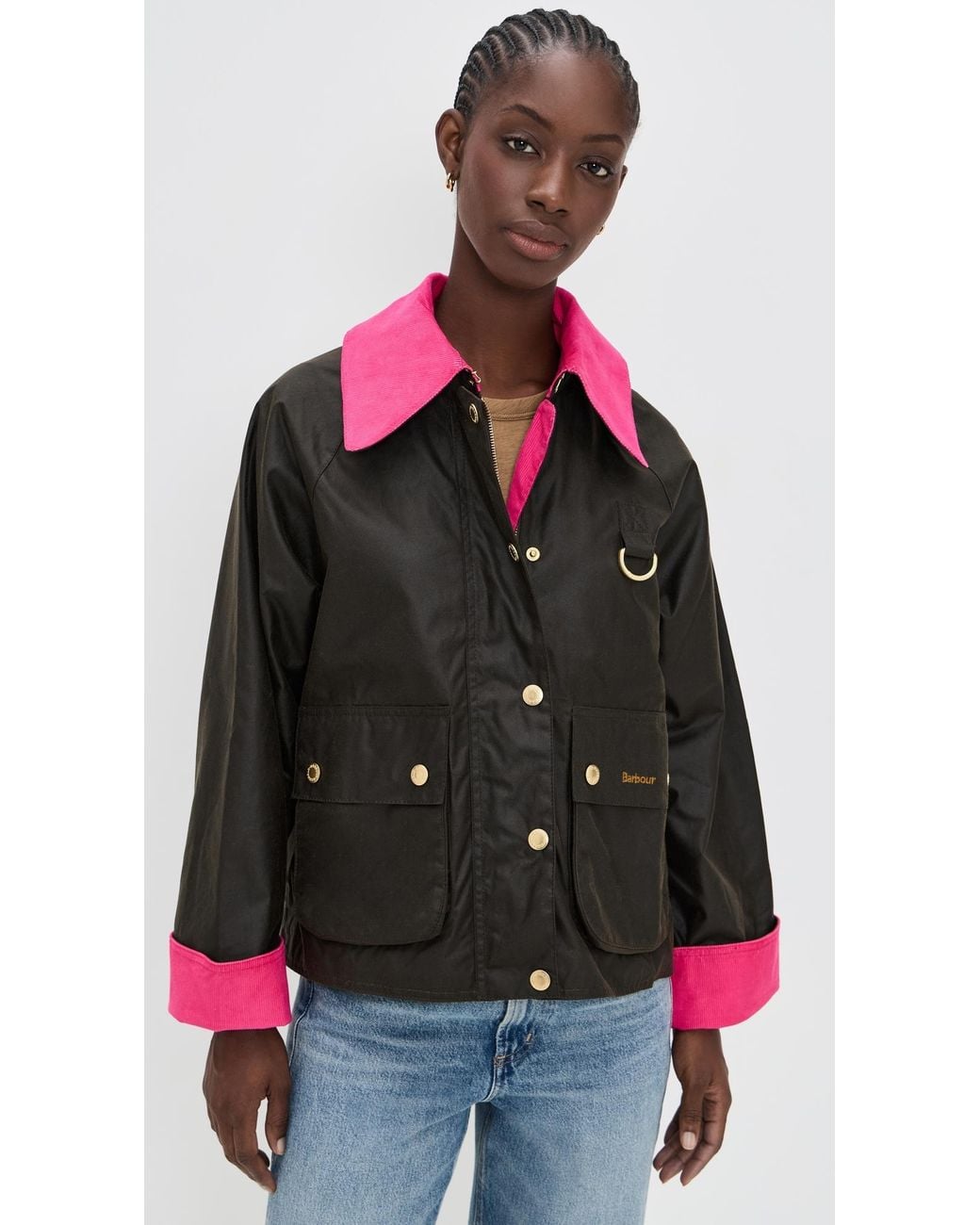 Barbour Icons Spey Wax Jacket in Red | Lyst
