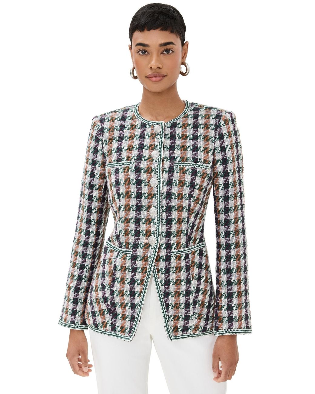 Veronica Beard Alessia Jacket in Black | Lyst