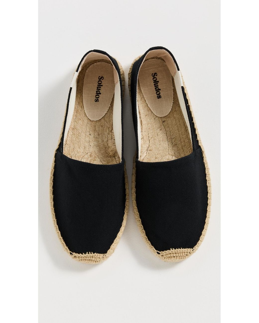 Soludos The Original Dali Espadrilles in Black | Lyst
