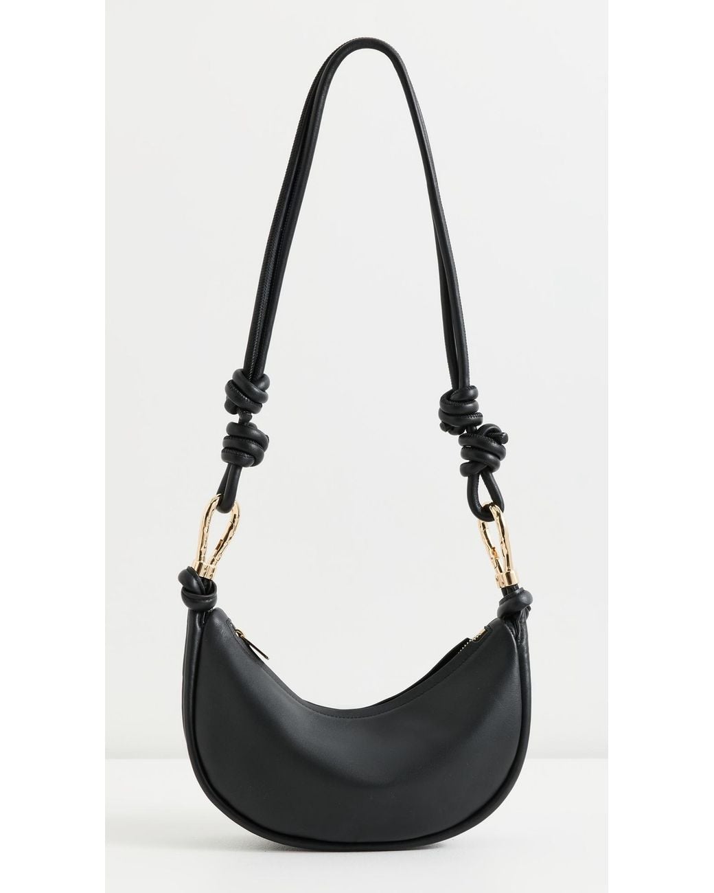 Jonathan Simkhai Avery Leather Crossbody Bag in Black | Lyst