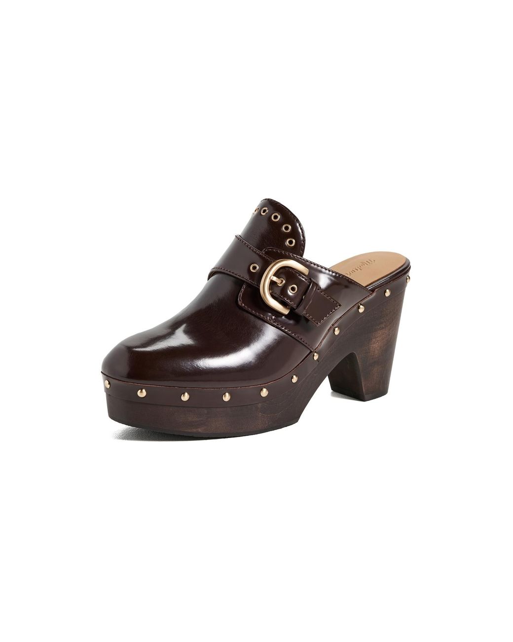 Madewell Finneas Clogs in Brown | Lyst