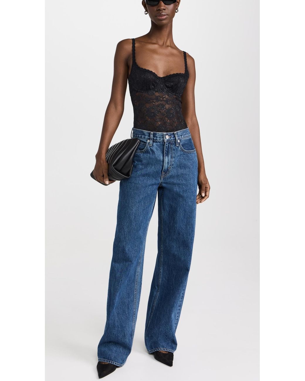 Cosabella Never Say Never Balconette Thong Bodysuit in Black | Lyst