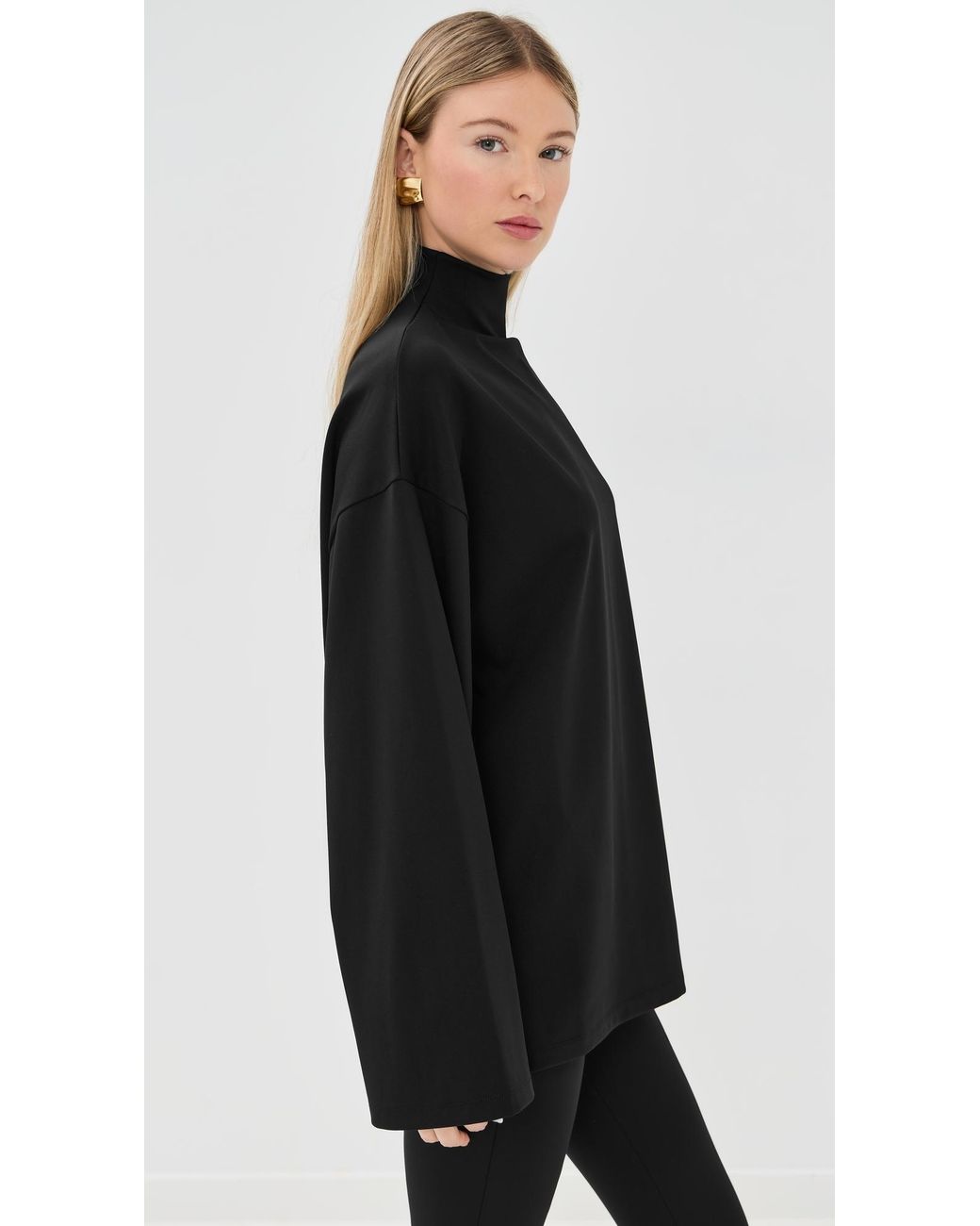 Wardrobe NYC Wardrobe. Nyc Opaque Lounge Top in Black | Lyst
