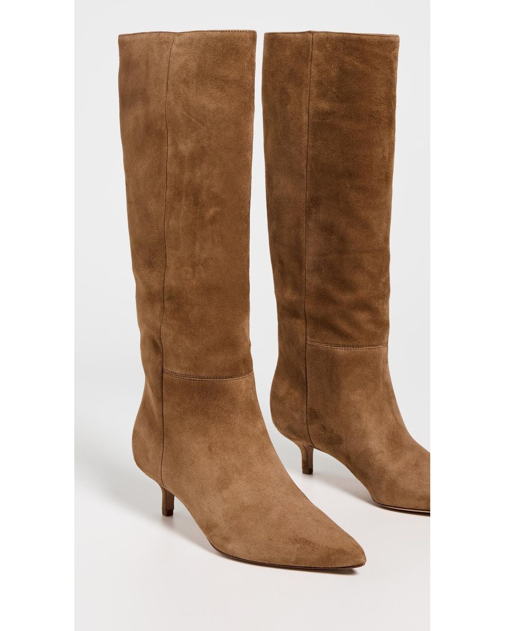 Veronica Beard Lisa Tall Shaft Boots in Brown | Lyst