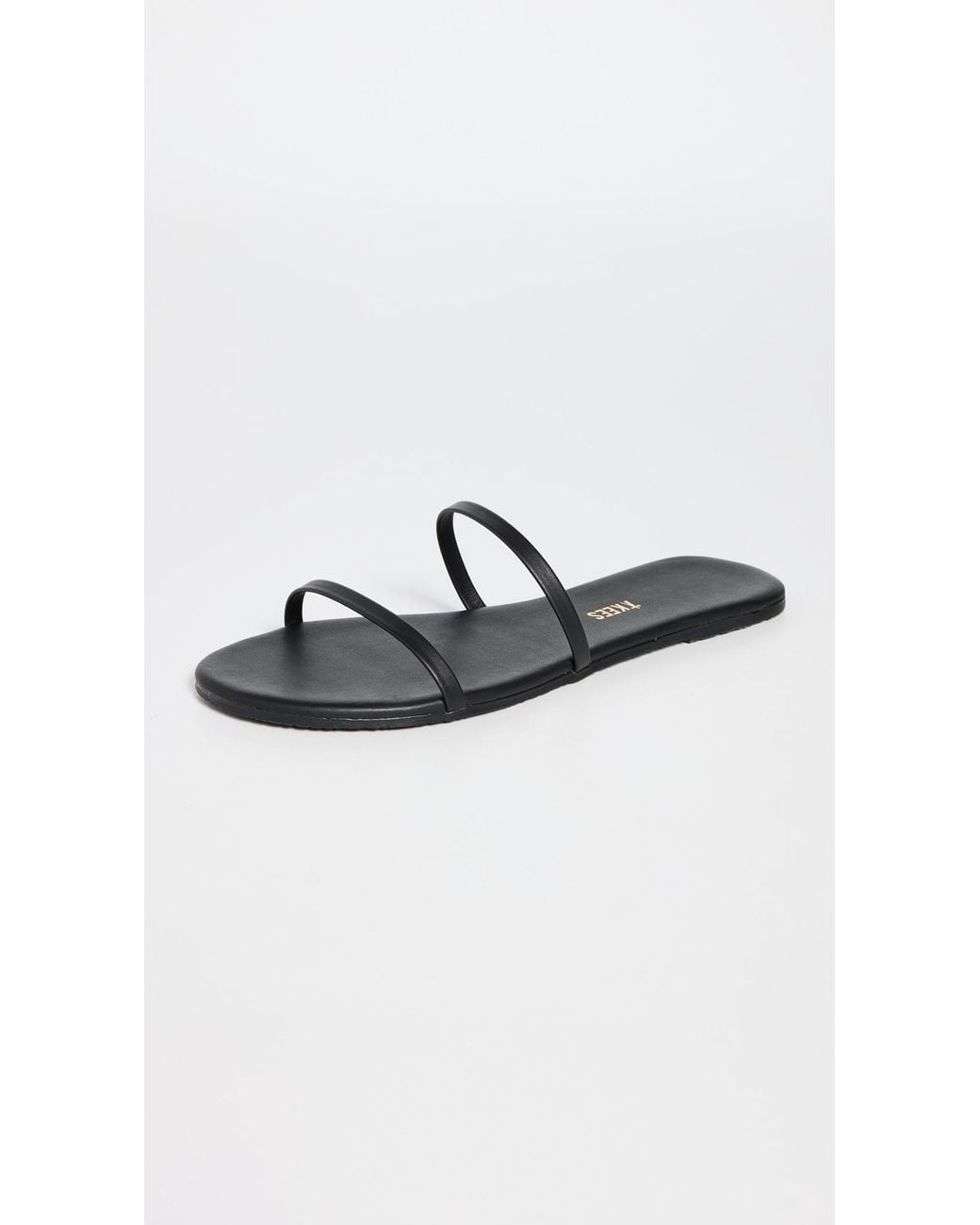 TKEES Gemma Slides in Black | Lyst