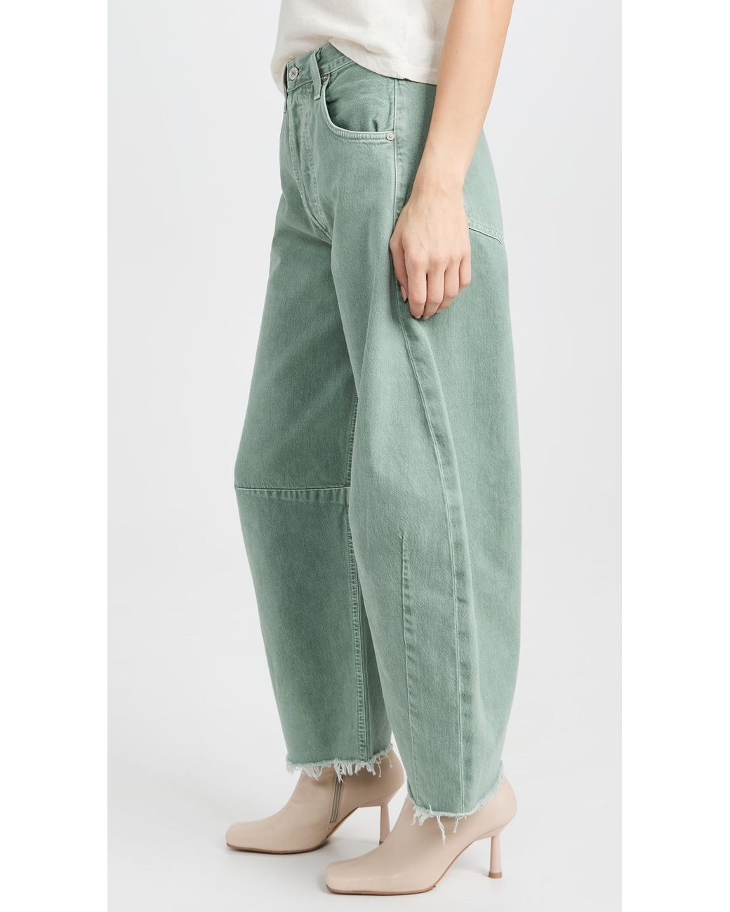 Citizens of Humanity Horseshoe Jeans in Green | Lyst Citizens of Humanity Horseshoe Jeans in Green | Lyst