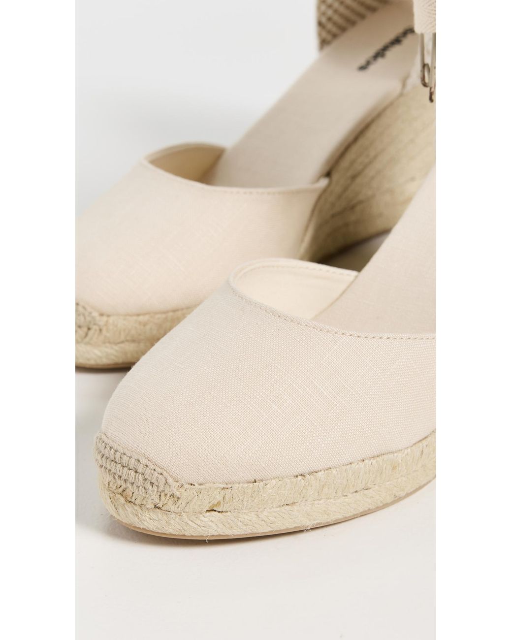 Soludos Marseille Wedges in White | Lyst