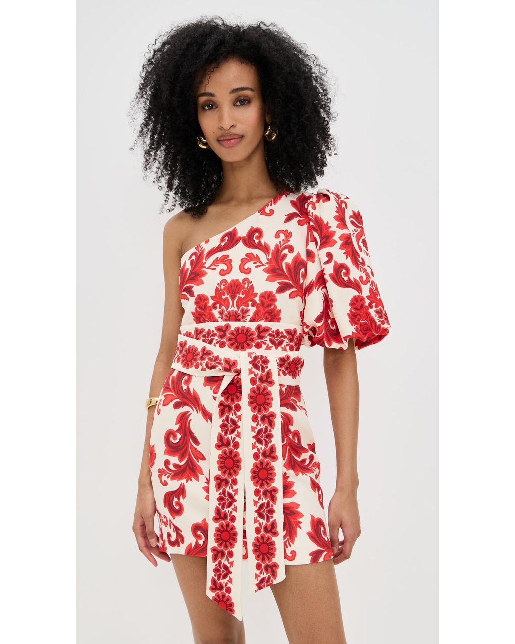 Cara Cara Lucia Mini Dress in Red | Lyst