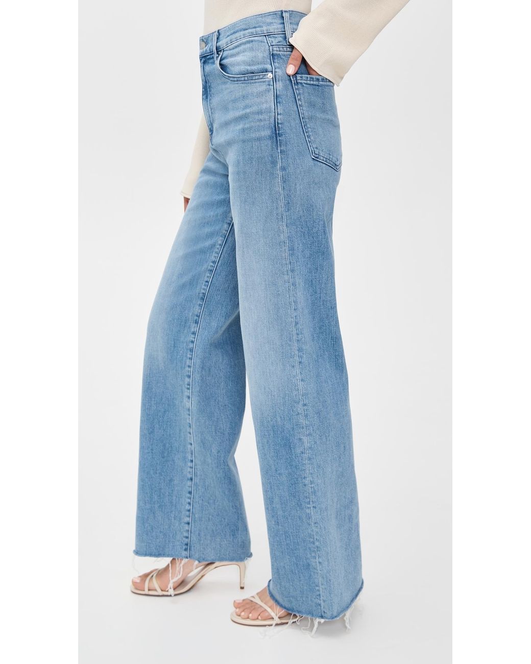 Le Jean Column Jeans in Blue | Lyst