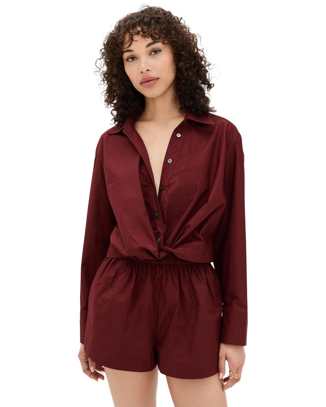 A.L.C. A. L.C. Leo Top in Red | Lyst