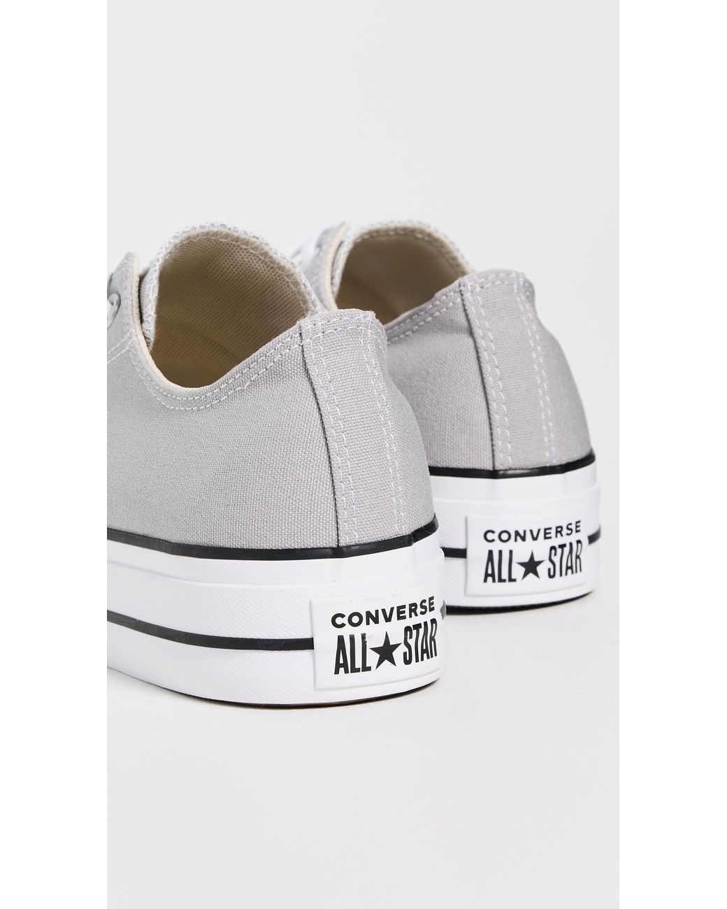 Converse Chuck Taylor All Star Lift Platform Sneakers in White | Lyst