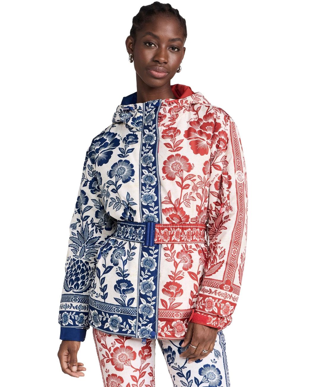 FARM Rio Mixed Ki Jacket in Red | Lyst