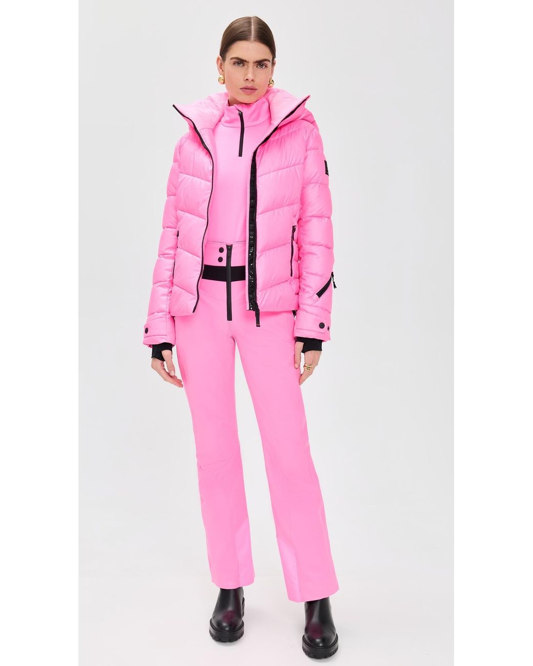 Bogner Fire + Ice Saelly Quilted Jacket in Pink | Lyst