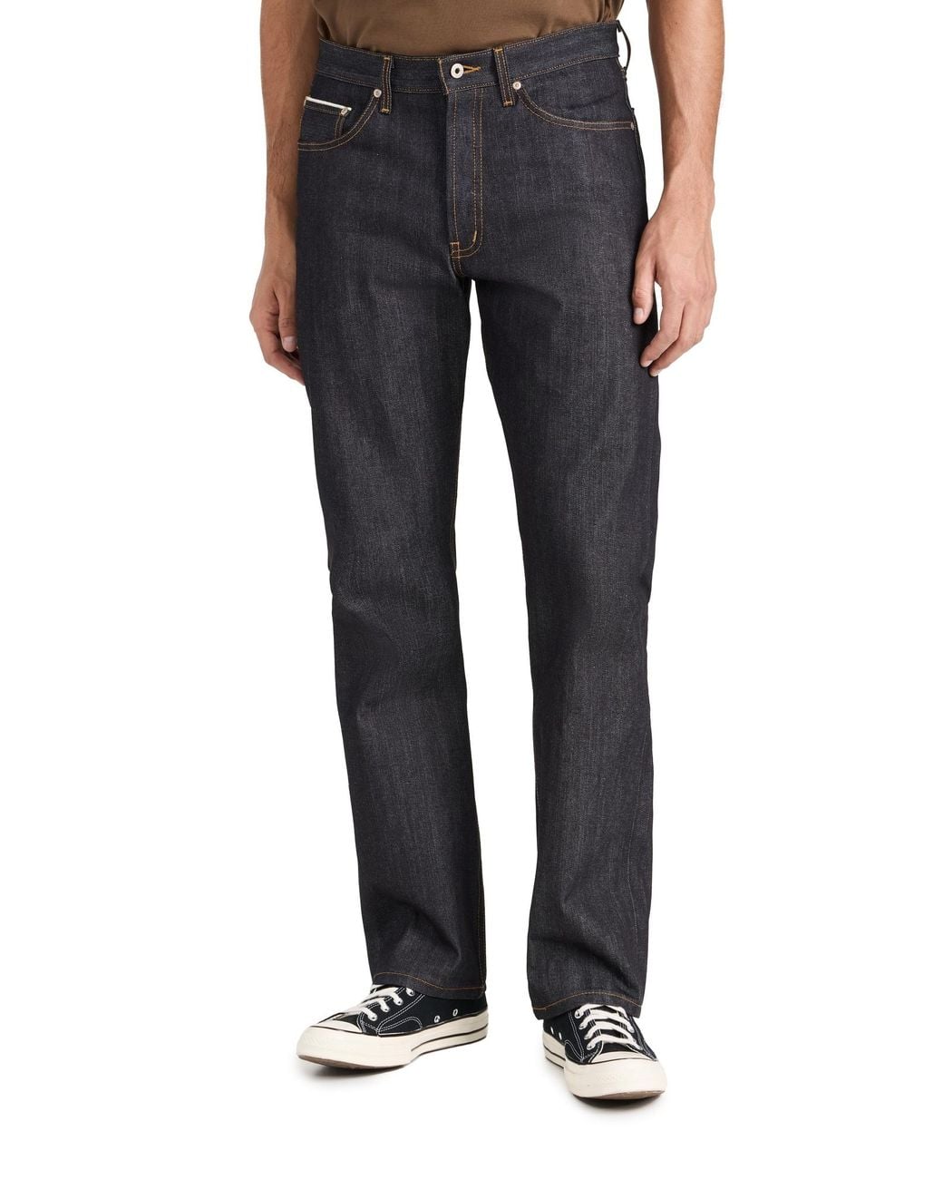 Naked & Famous True Guy Left Hand Twill Selvedge Jeans in Blue for Men ...