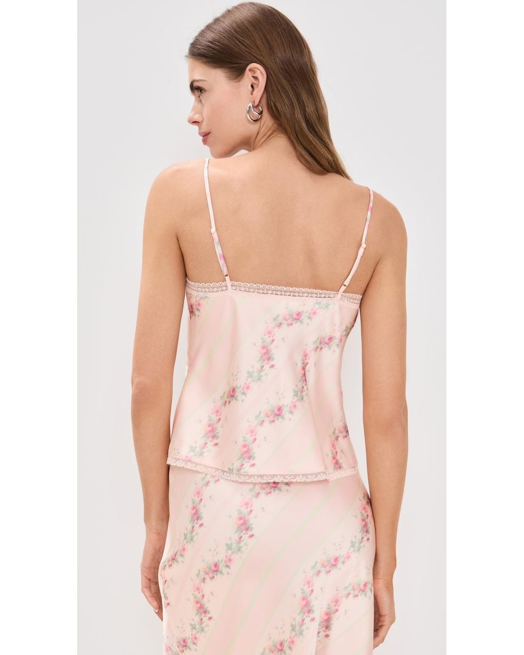 LoveShackFancy Levall Top in Pink | Lyst