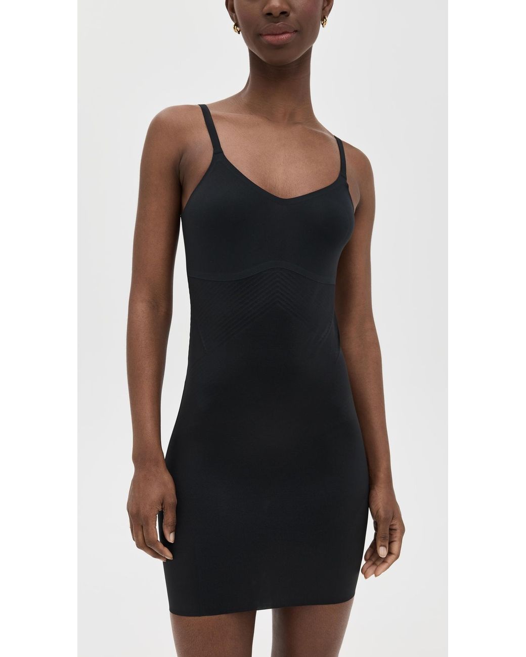 Spanx Cami Slip in Black | Lyst
