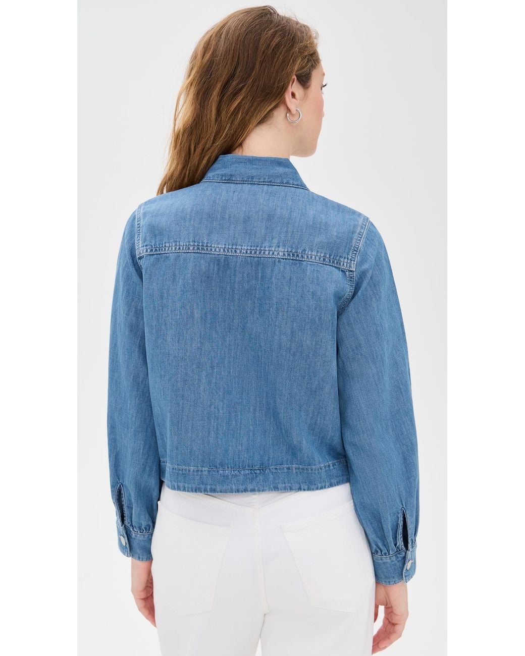 AG Jeans Dottie Jacket in Blue | Lyst