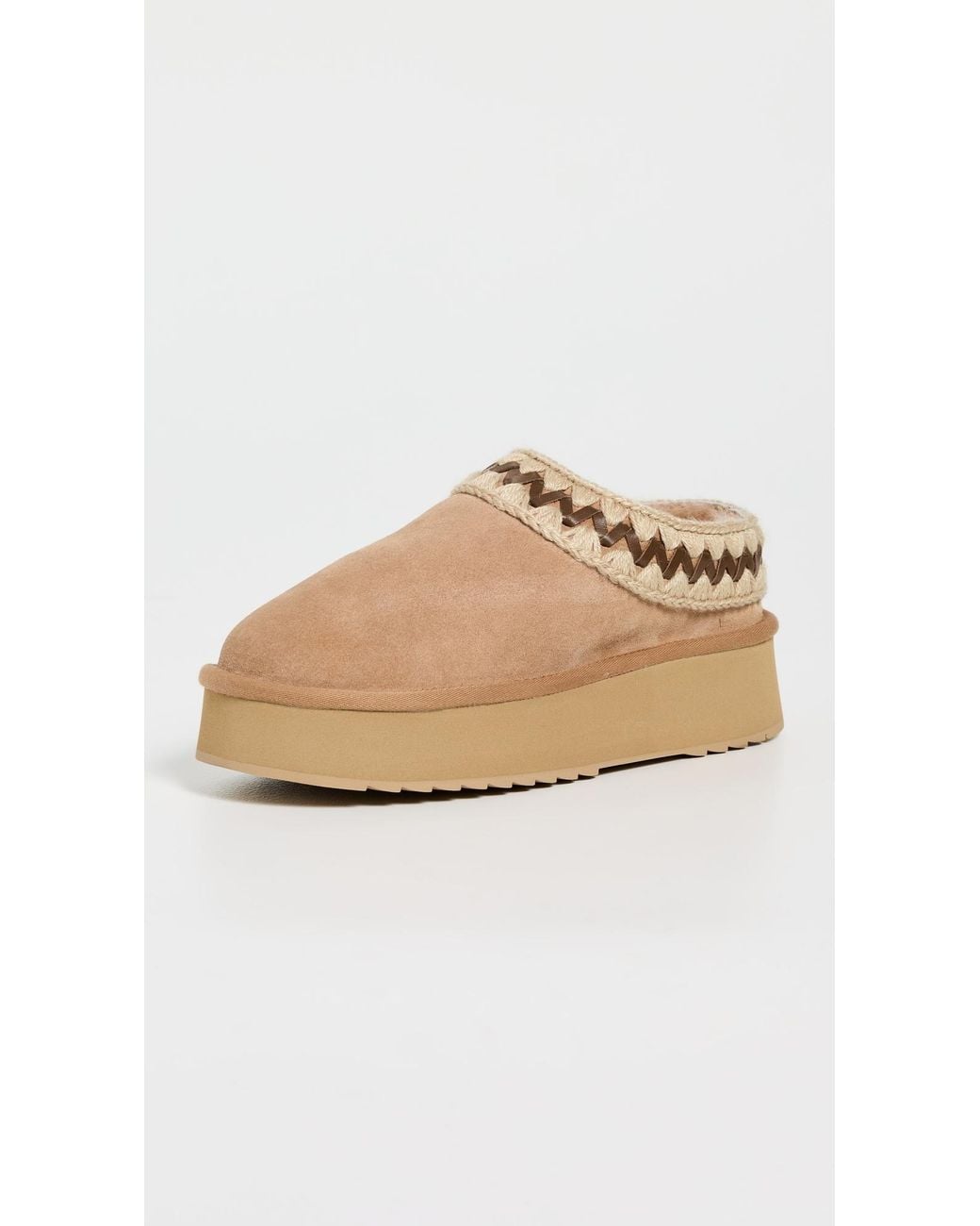 Mou Platform Clogs in Natural | Lyst