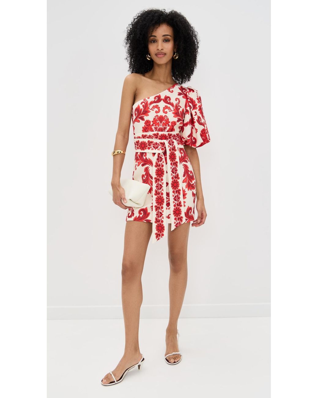 Cara Cara Lucia Mini Dress in Red | Lyst