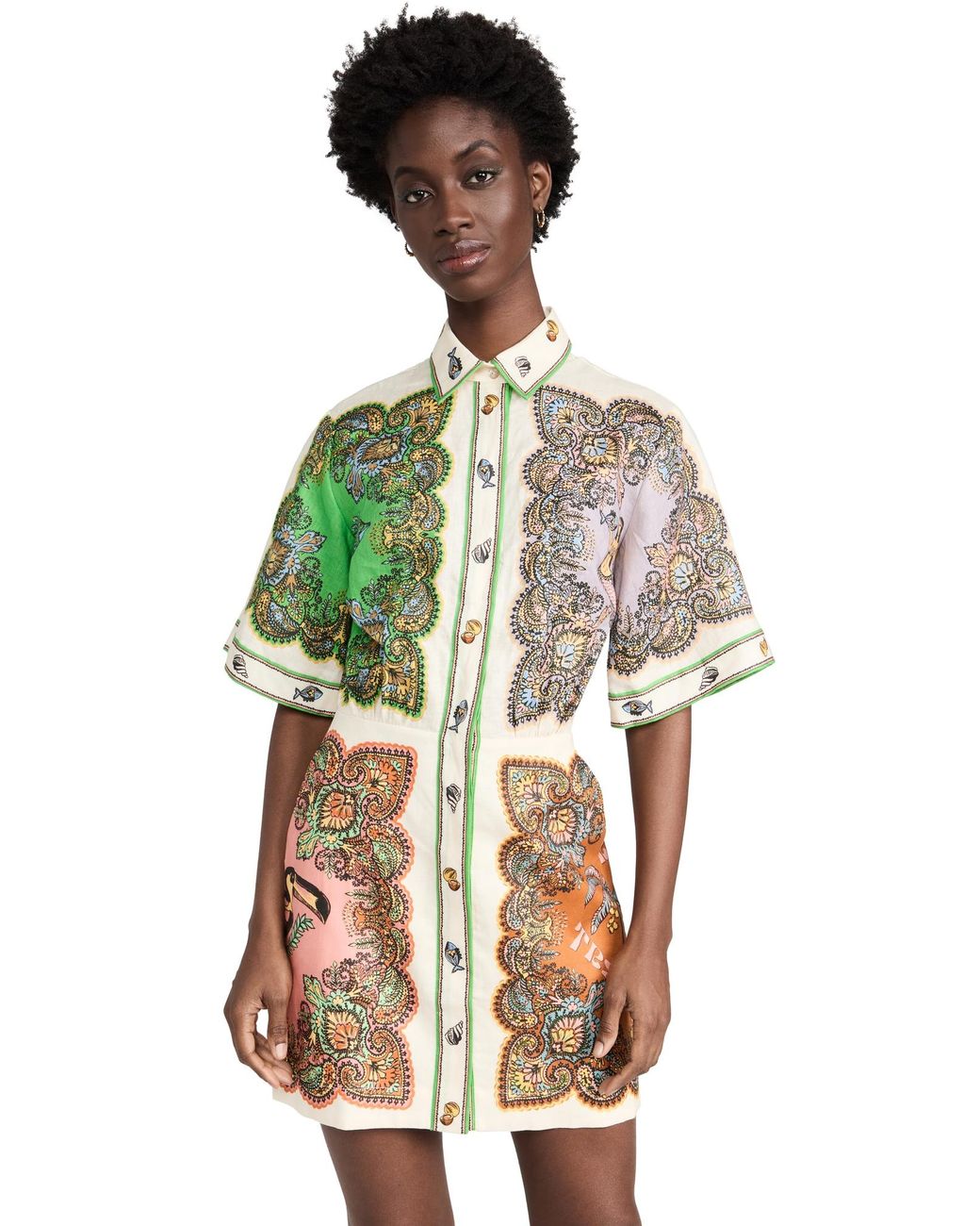 ALÉMAIS Trippy Troppo Mini Dress | Lyst