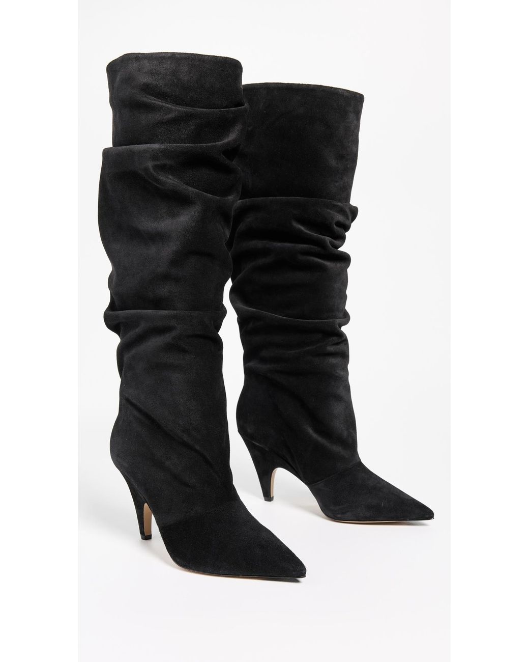 Alexandre Birman Tati Slouch Boots in Black | Lyst