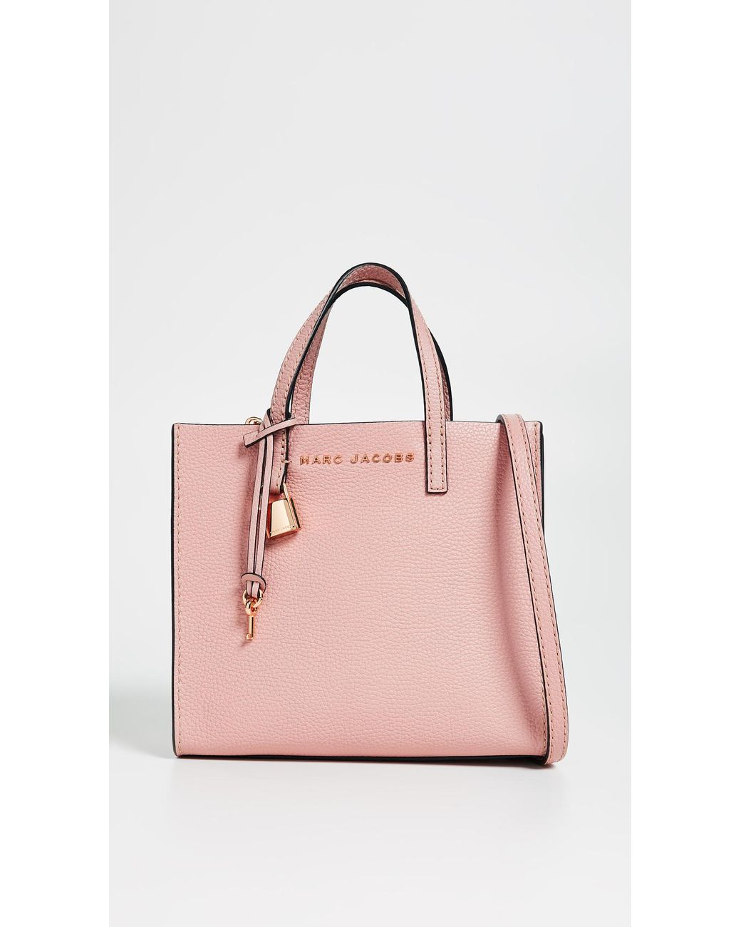 Marc Jacobs Mini Grind Tote Bag in Pink | Lyst Marc Jacobs Mini Grind Tote Bag in Pink | Lyst