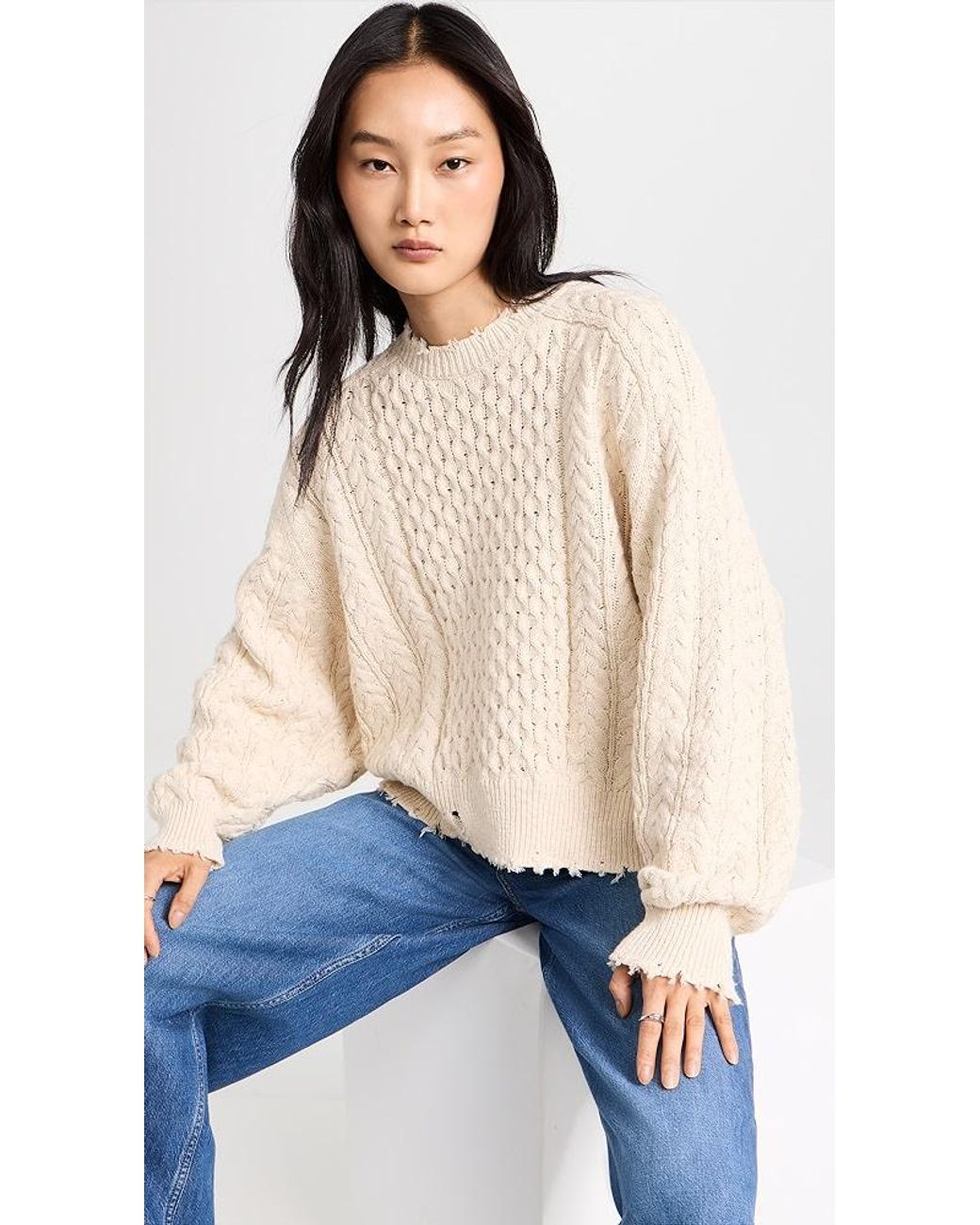 Oversized Aran Sweater