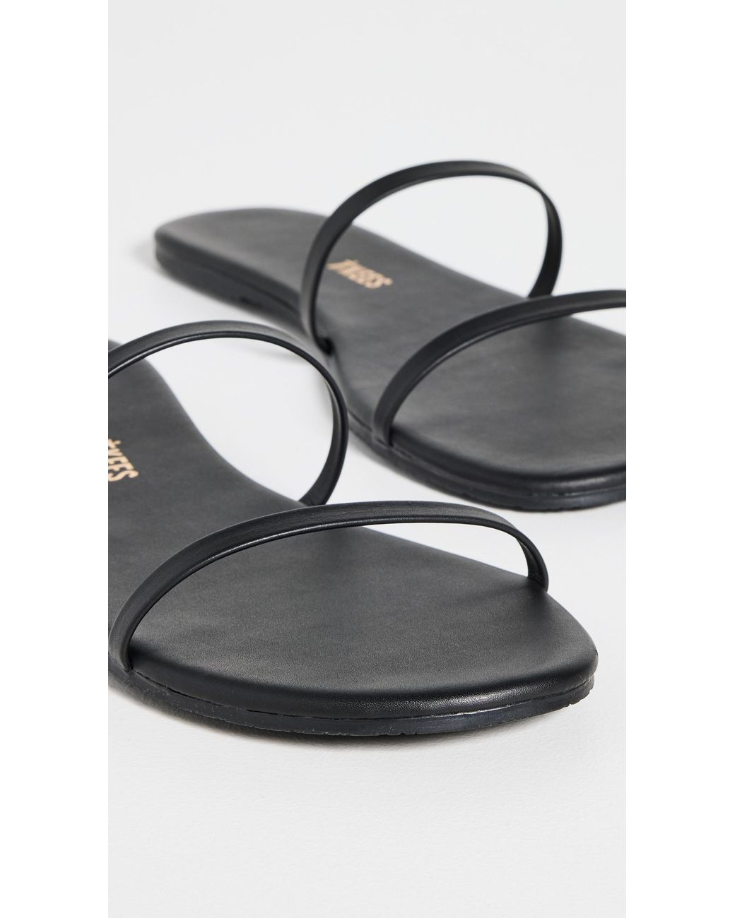 TKEES Gemma Slides in Black | Lyst