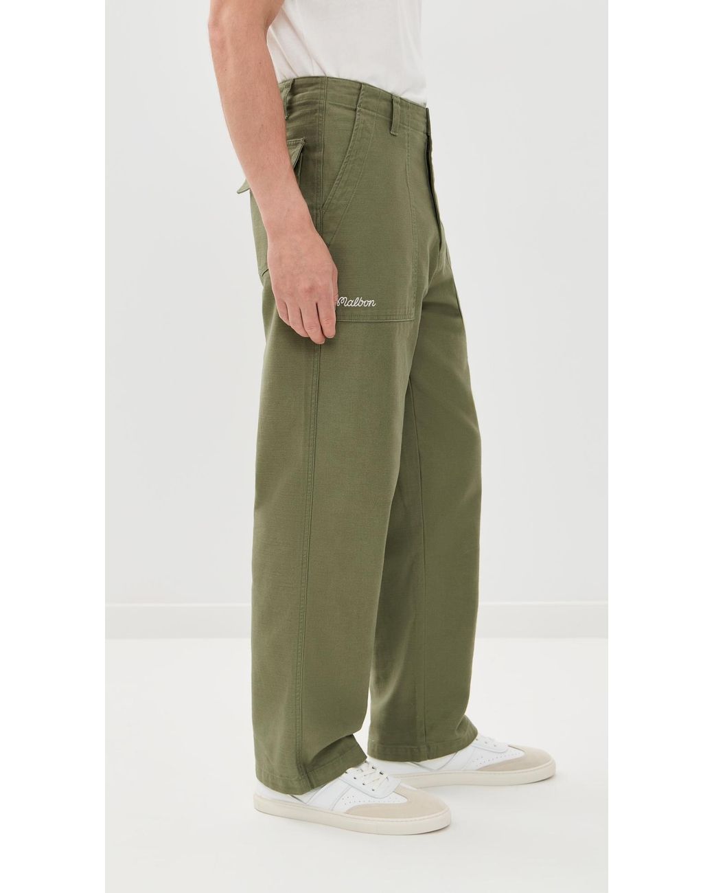 Malbon Golf Braxton Pants in Green for Men | Lyst