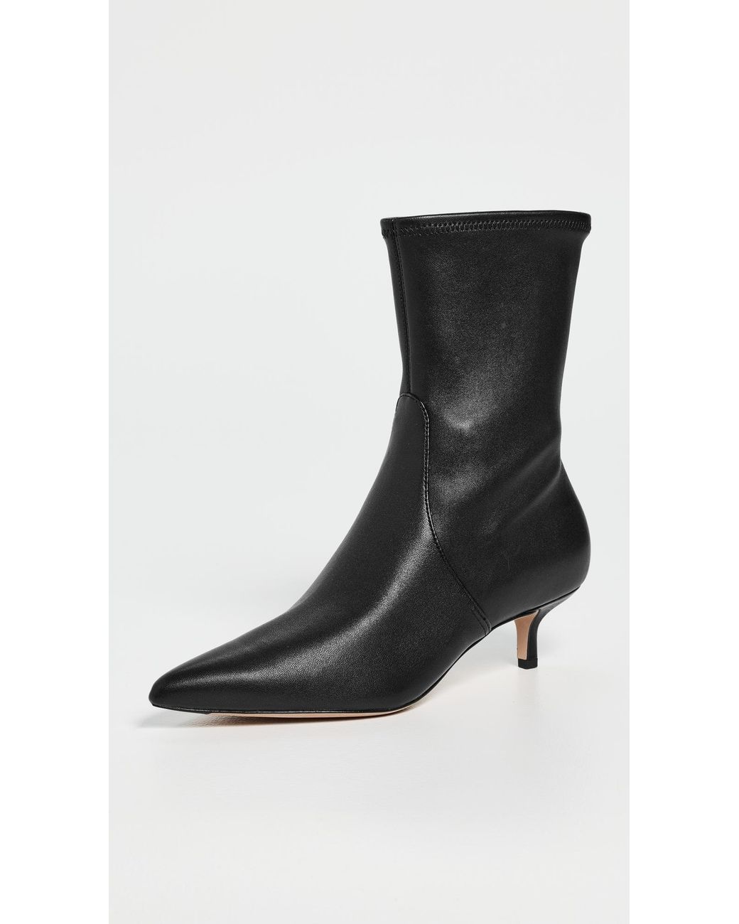 Veronica Beard Lisa Stretch Booties in Black | Lyst