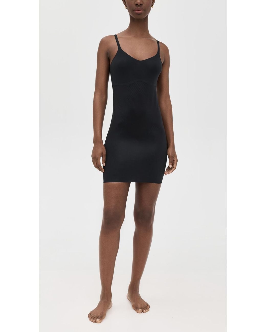 Spanx Cami Slip in Black | Lyst