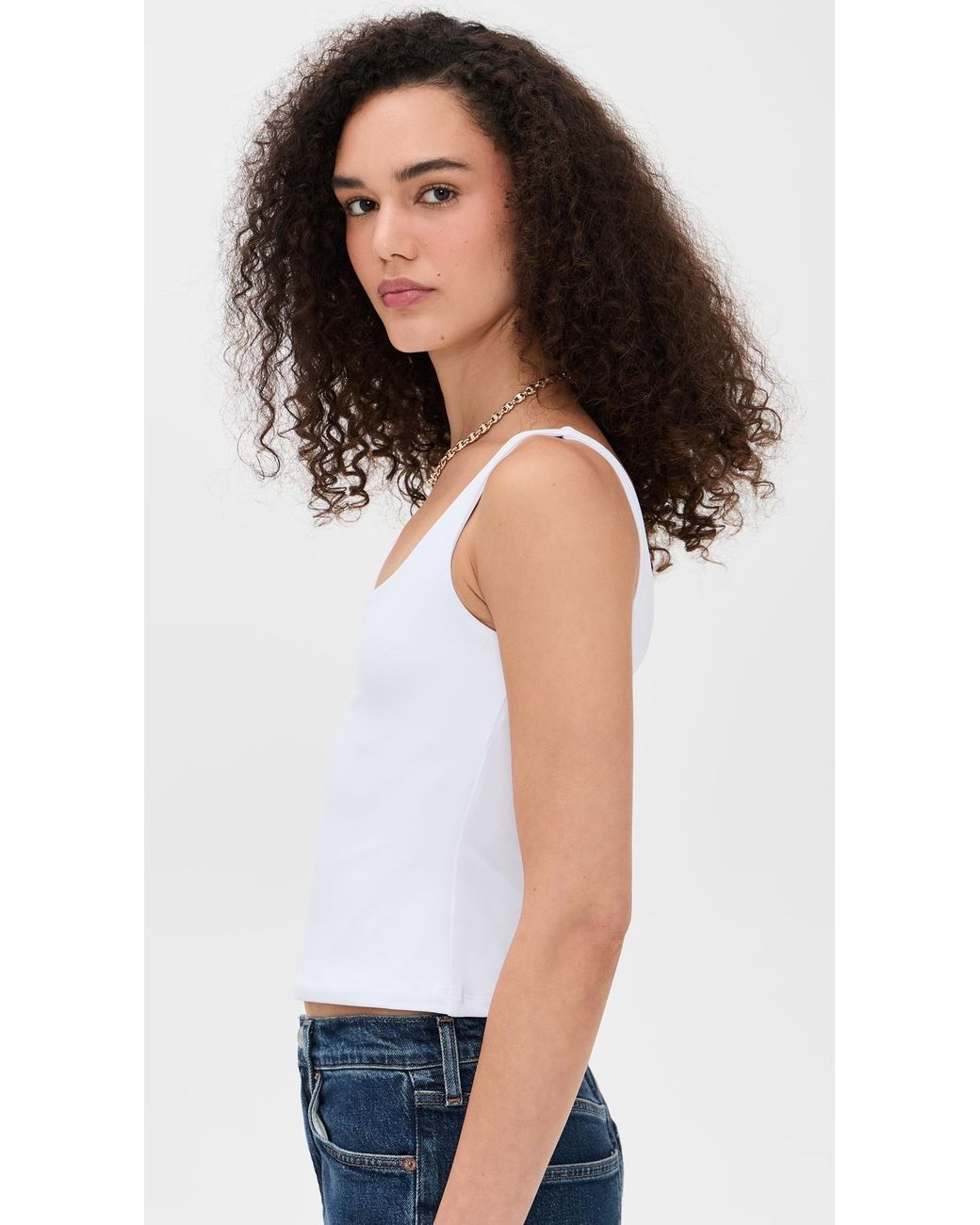Susana Monaco Everyday Tank 2 in White | Lyst