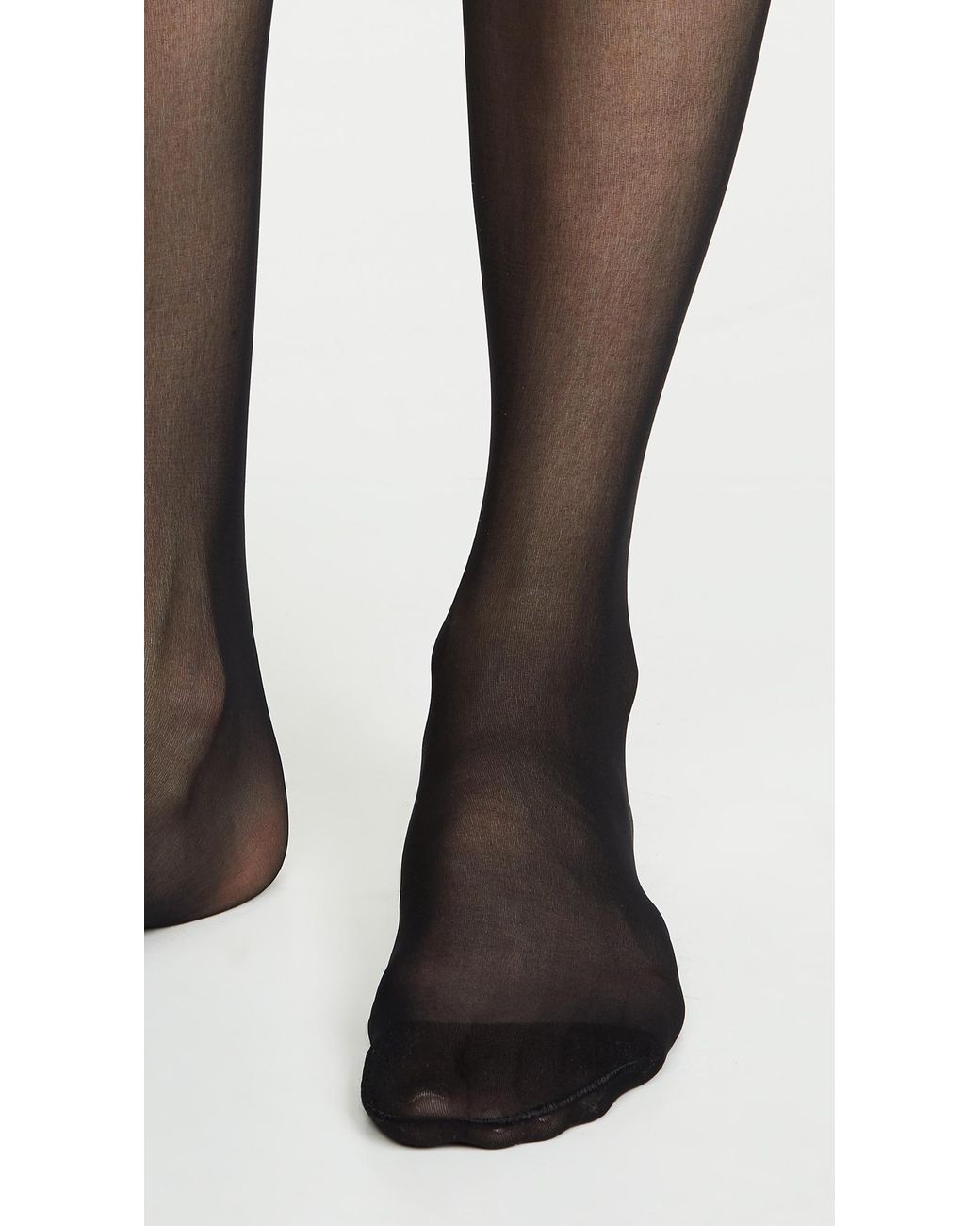 Wolford Individual 10 Knee Hi in Black | Lyst