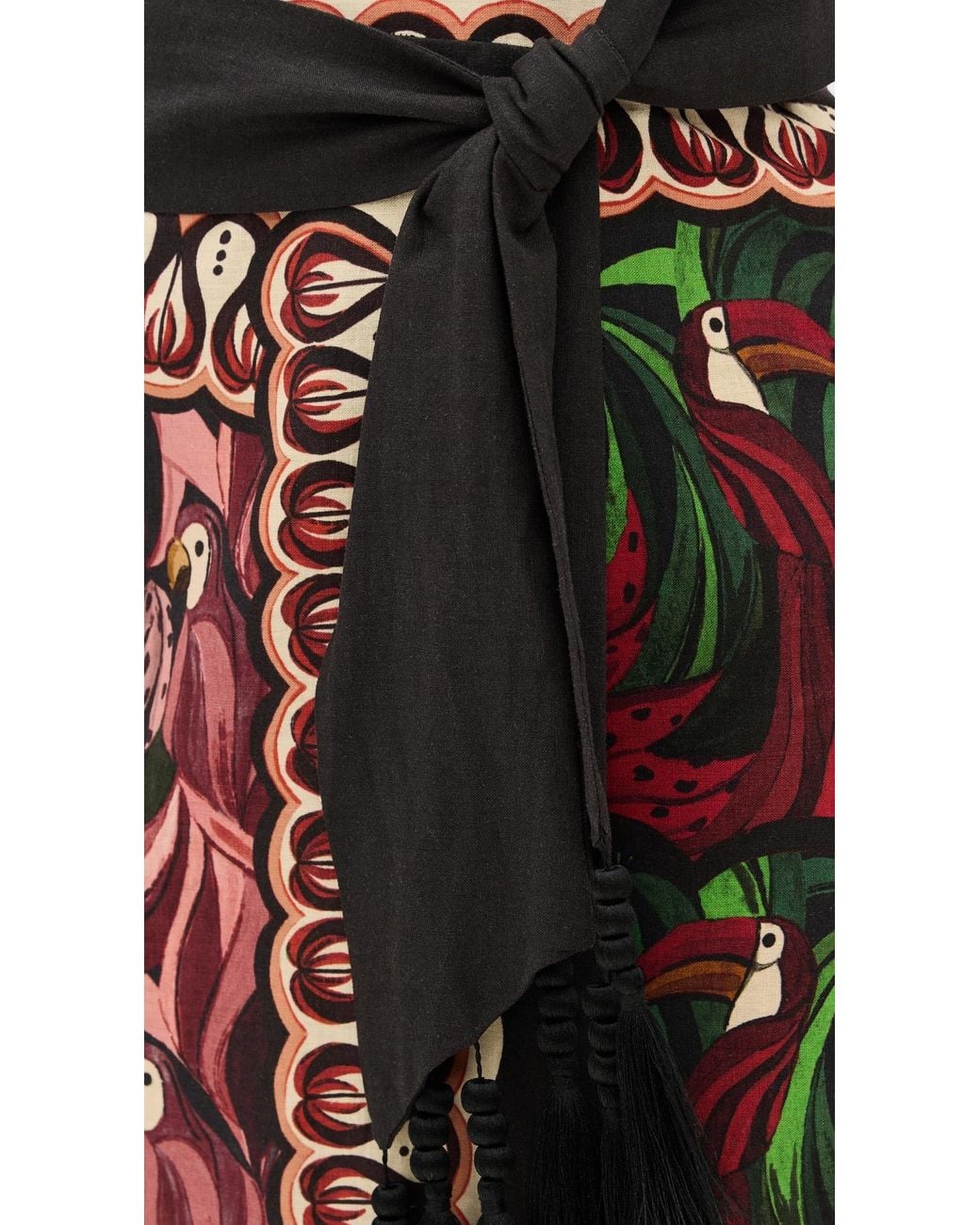 FARM Rio Coconut Tree Flow Scarf Dress in White | Lyst
