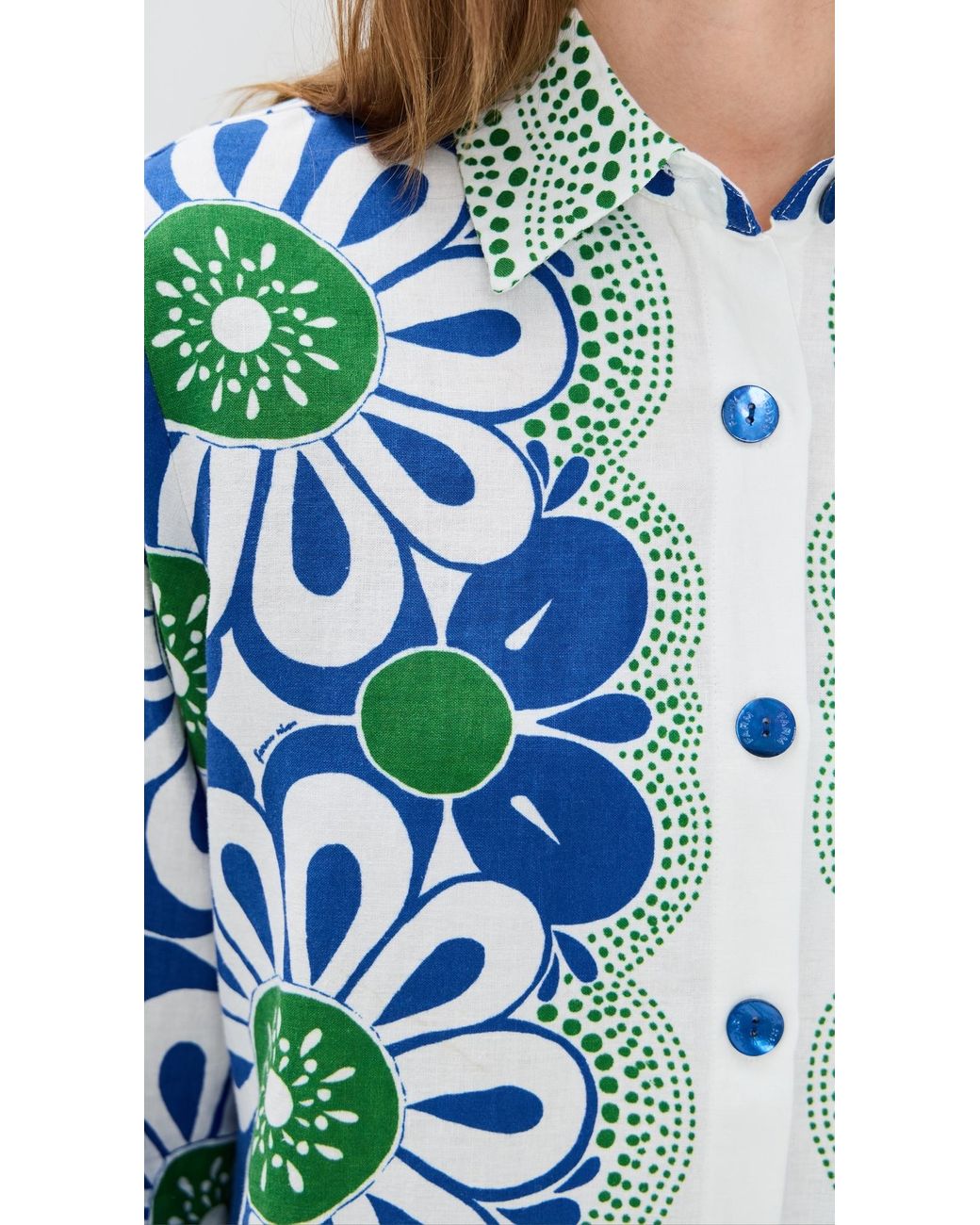 FARM Rio Exclusive Top in Blue | Lyst