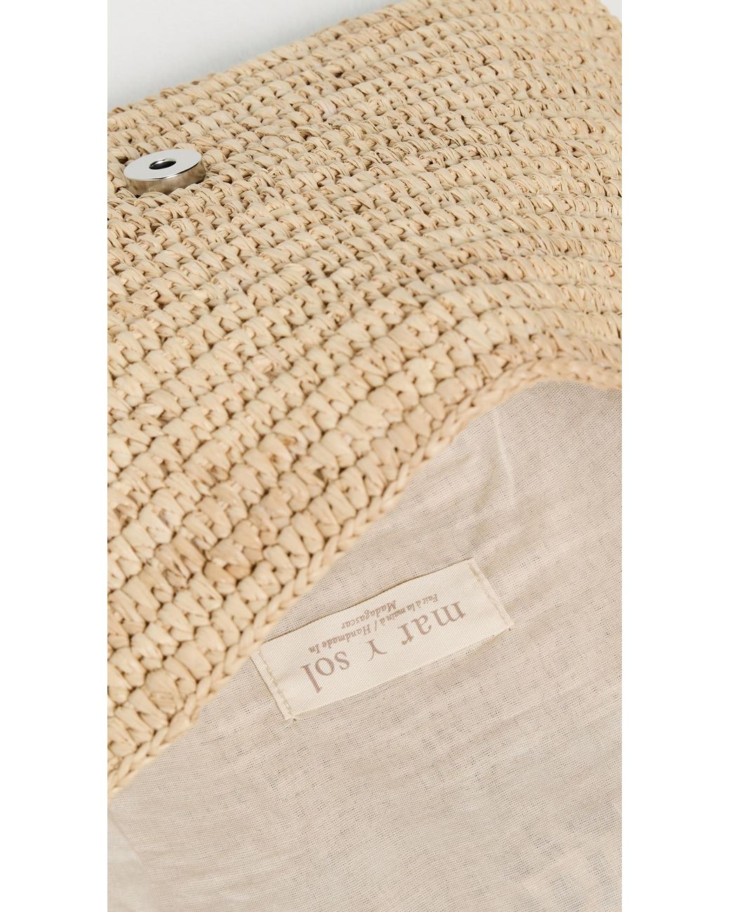 Mar Y Sol Lizzie Bag in Natural | Lyst
