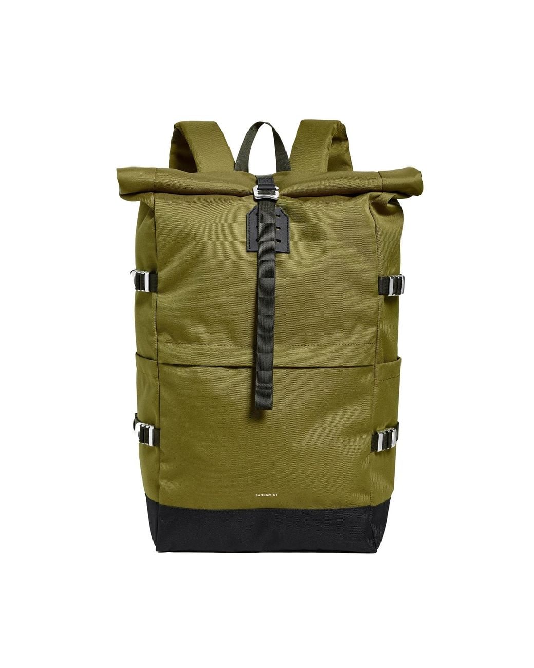 Sandqvist Icon Large Rolltop Backpack in Green for Men | Lyst