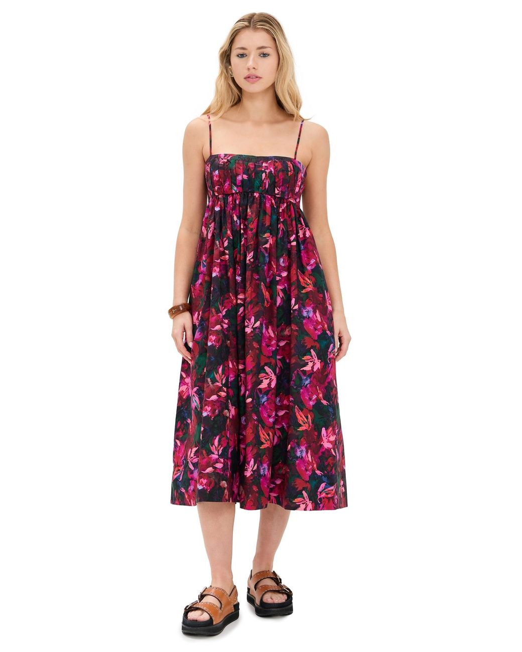 Ulla Johnson Lucille Dress in Red | Lyst