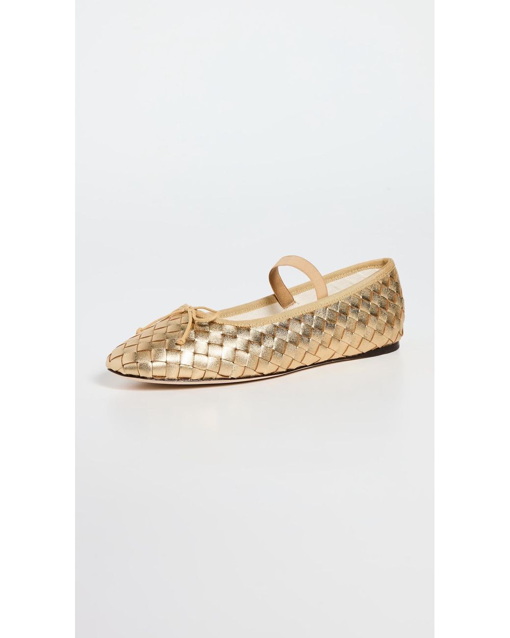Loeffler Randall Leonie Soft Ballet Flats in White | Lyst