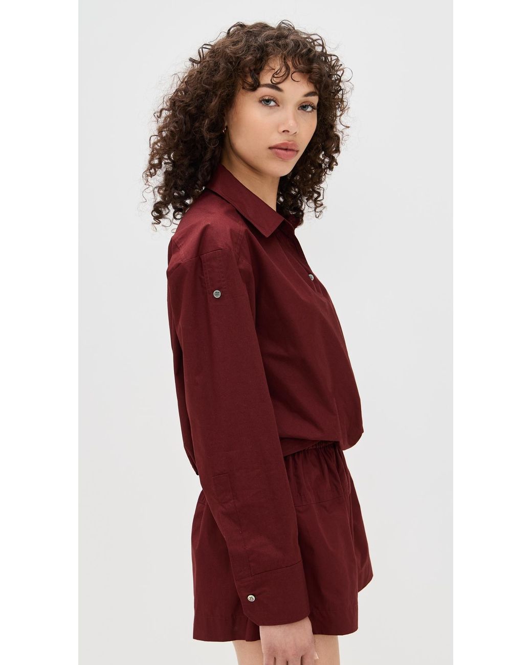 A.L.C. A. L.C. Leo Top in Red | Lyst